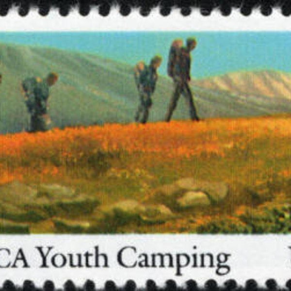 Camping Stamps - Etsy
