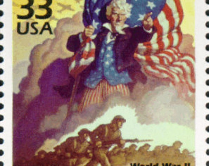 4x WORLD WAR Ll Uncle Sam MILITARY Celebrate the Century 1940's Decade ...