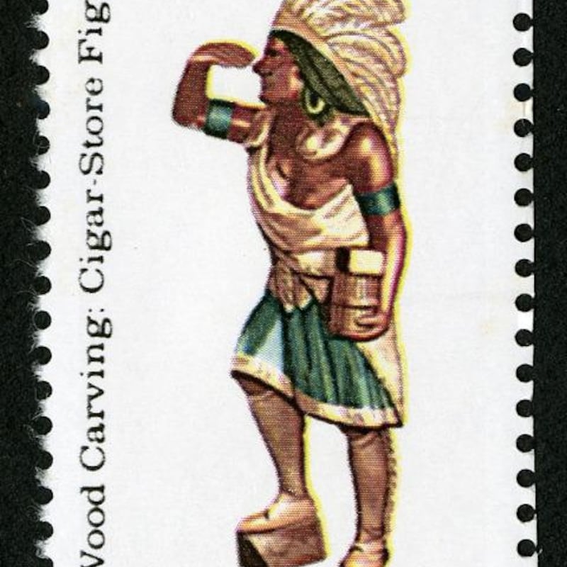 Cigar Store Indian - Etsy