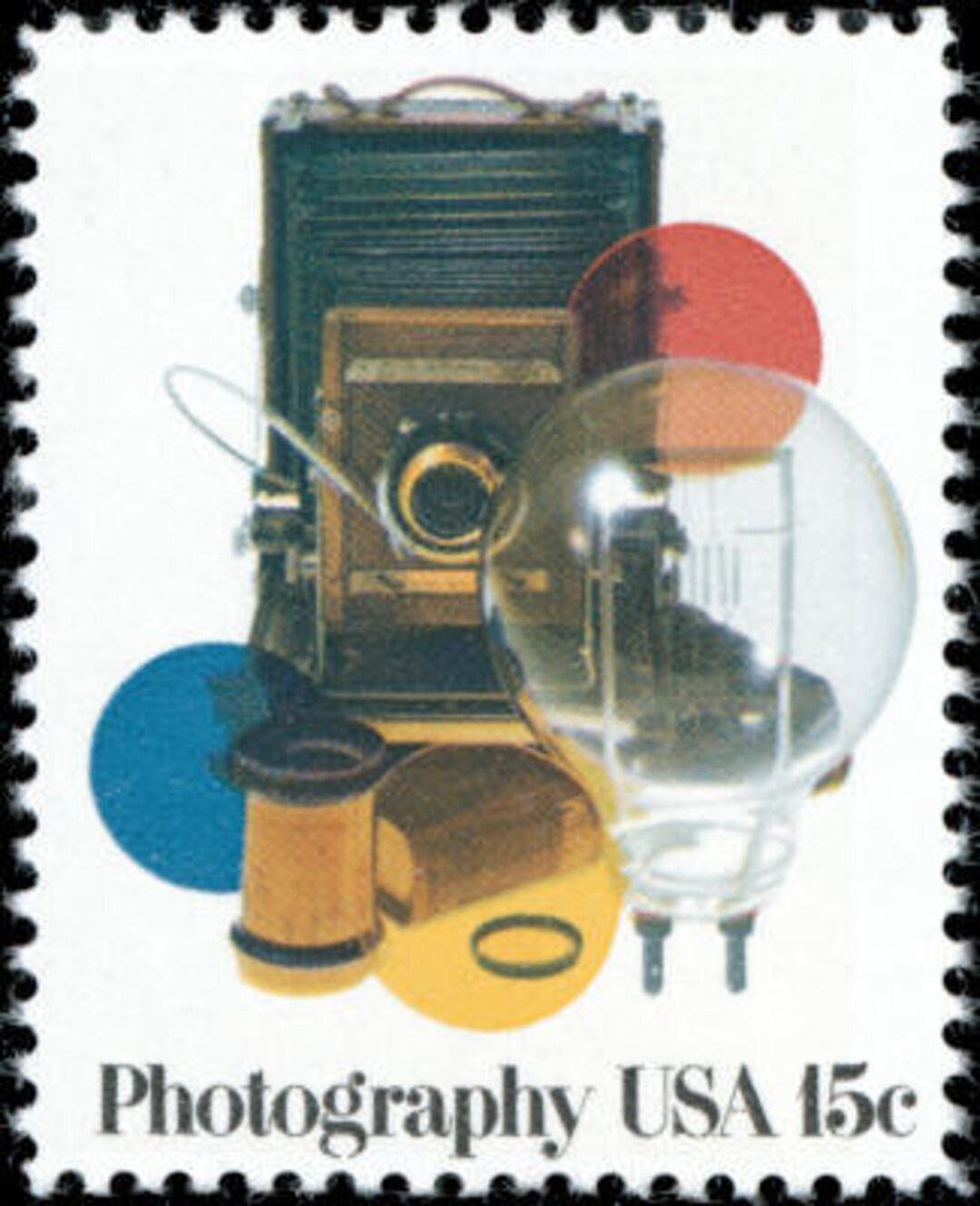 15x PHOTOGRAPHY CAMERAS 1978 15c Unused Vintage Postage Stamp Free ...