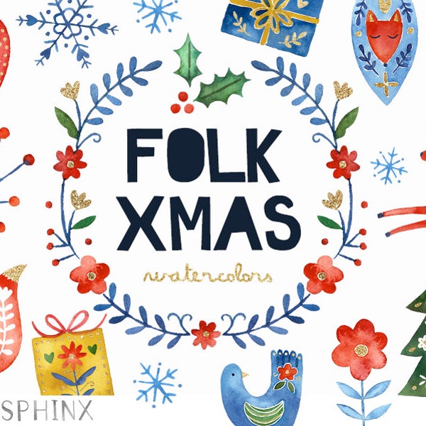 Scandinavian Clipart - Etsy