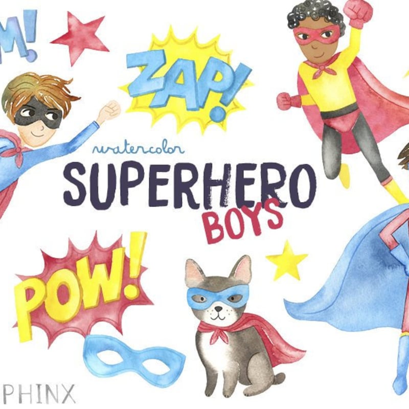 Superhero Mask - Etsy