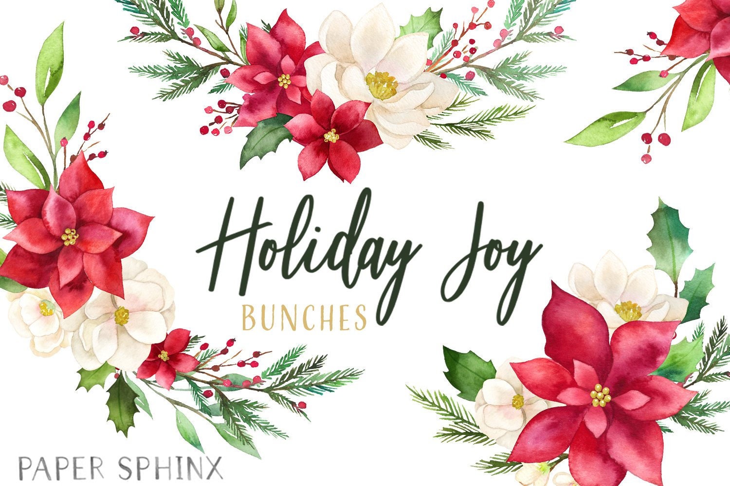 Holiday Arrangements Clipart