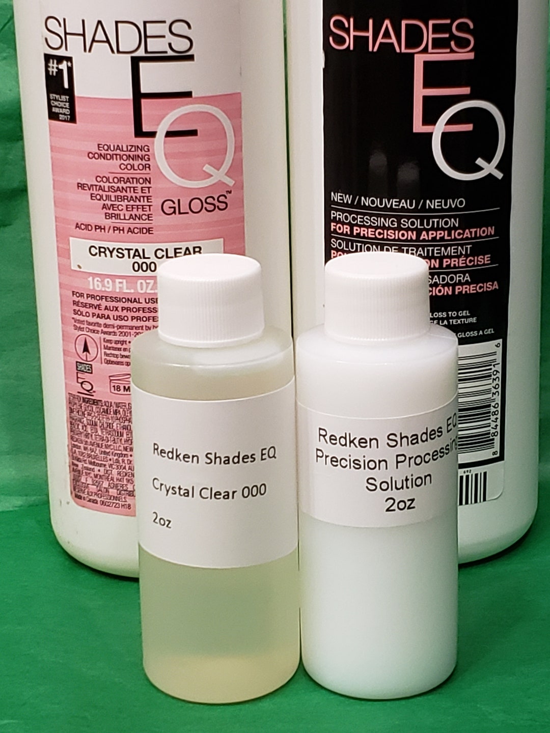 Crystal Clear Gloss Duo With Precision Gel Processing Solution 2 Oz ...