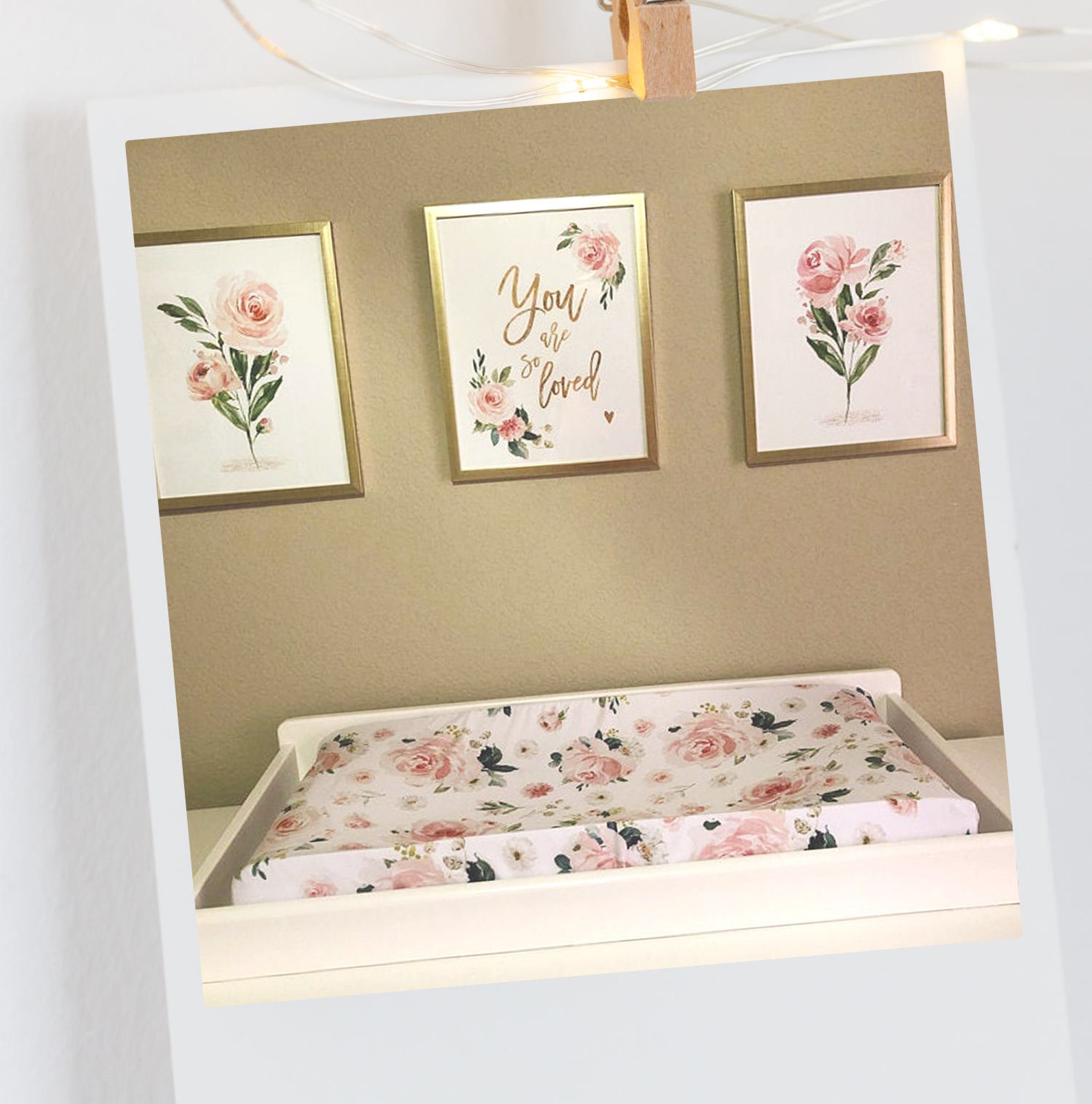 Changing Pad Cover Free Wall Decor Changing Table Cover - Etsy