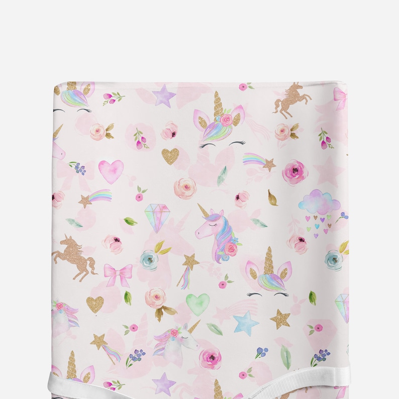 Unicorns Changing Pad Cover Unicorns Changing Table Cover - Etsy