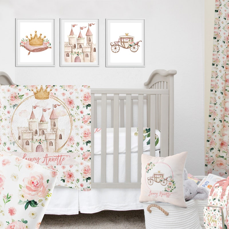 Girl Crib Bedding - Etsy