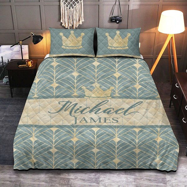 Green Bedding - Etsy
