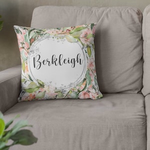 Monogrammed Crib Bedding, Personalized Crib Bedding Girl, Unique Baby ...