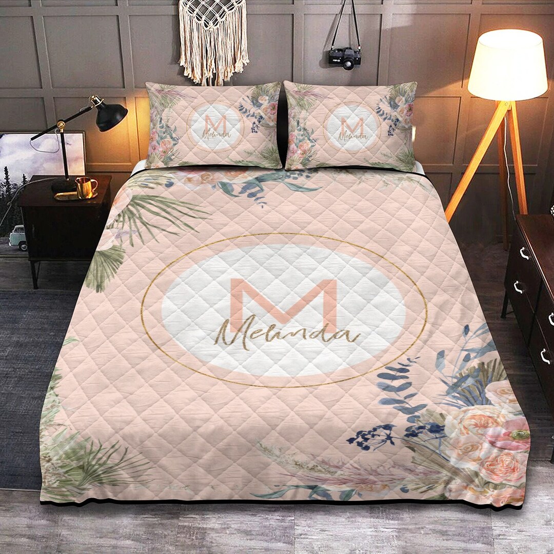 Boho Quilt, Boho Bedding Set, Boho Crib Bedding Set, Bedspread, Bed ...