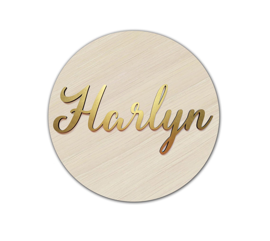 Gold Custom Name Sign Personalized Name Sign Handwritten - Etsy