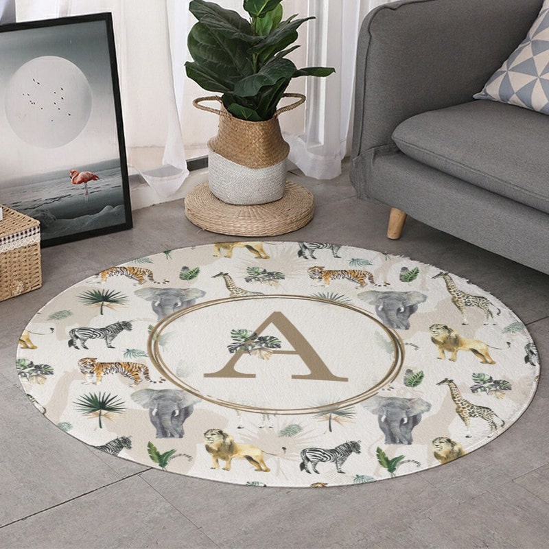 Monogram Rugs - Etsy