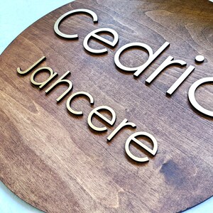 Name Sign, Laser Cut Name, Large Name Sign, Wooden Letter Sign, Wooden ...