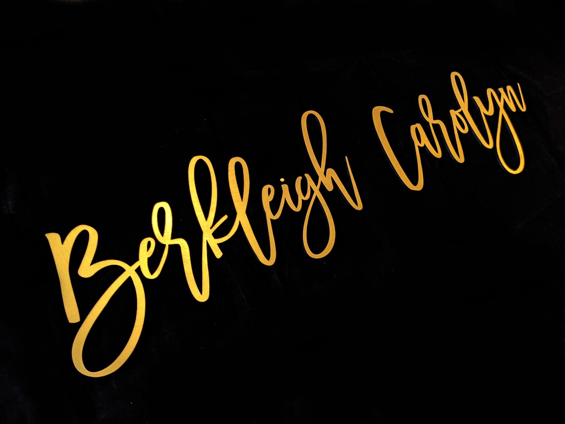 Gold Custom Name Sign Personalized Name Sign Handwritten - Etsy