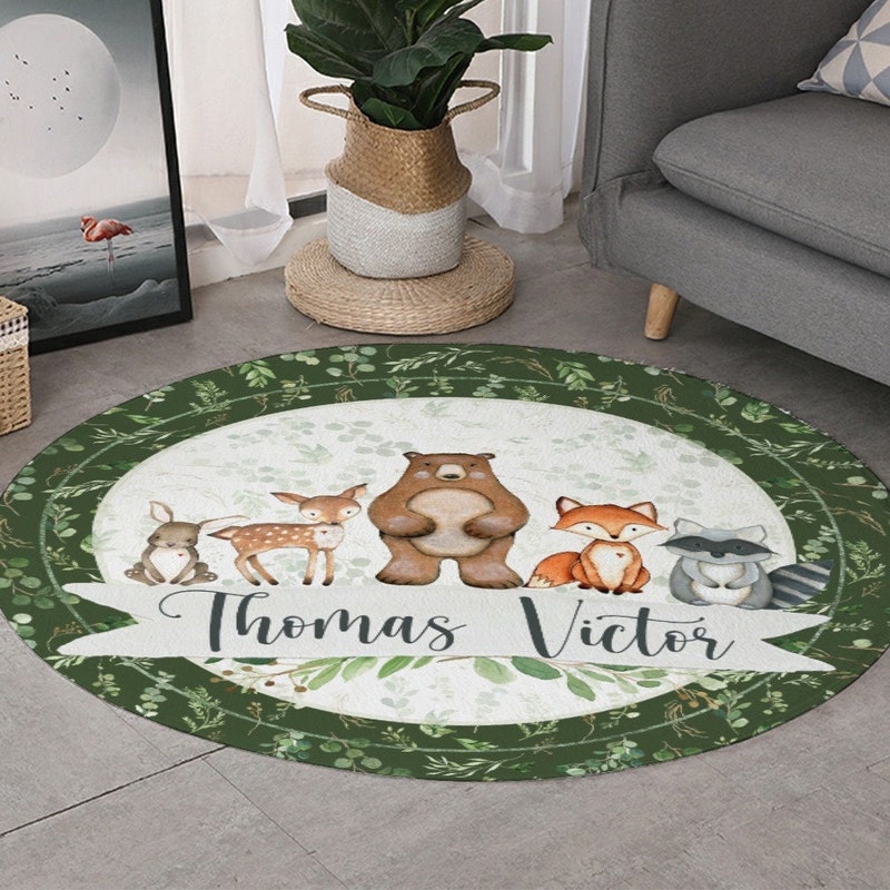 Woodland Rug - Etsy