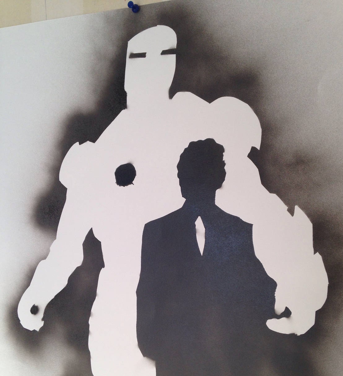 Iron Man Stencils