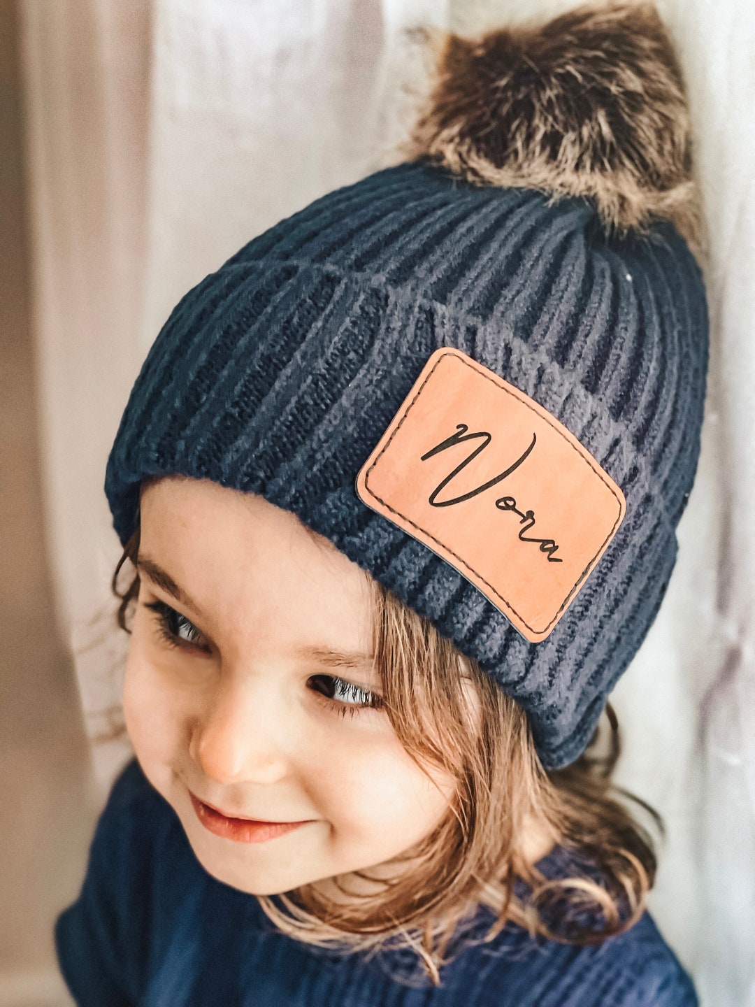 THE ORIGINAL Custom Kid Hat, Custom Name Winter Hat, Winter Hat, Custom ...