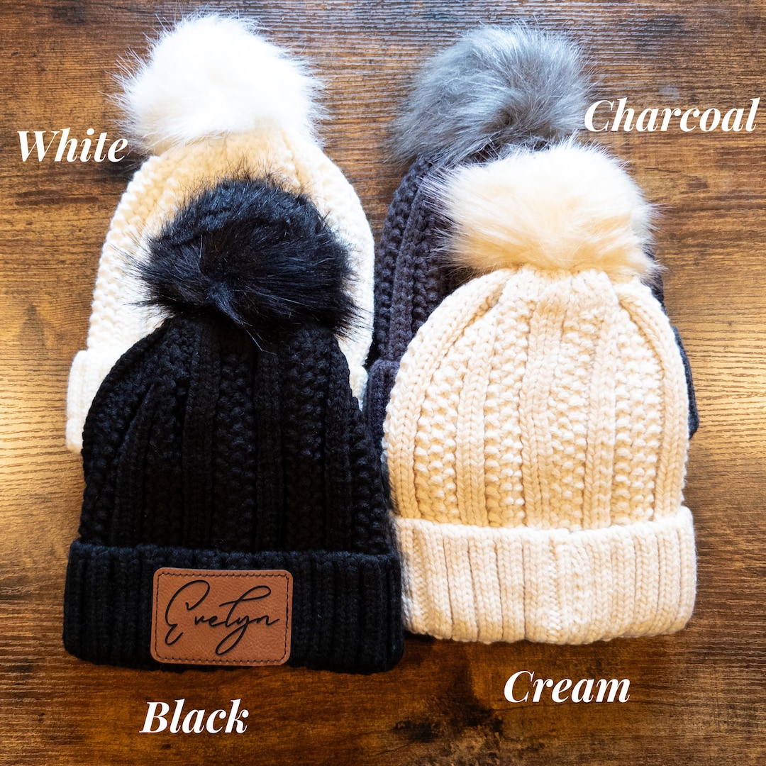 THE ORIGINAL Custom Satin Lined Winter Hat, Custom Kid Hat ...