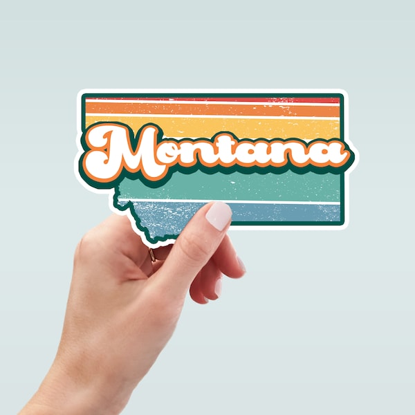 Montana Sticker - Etsy