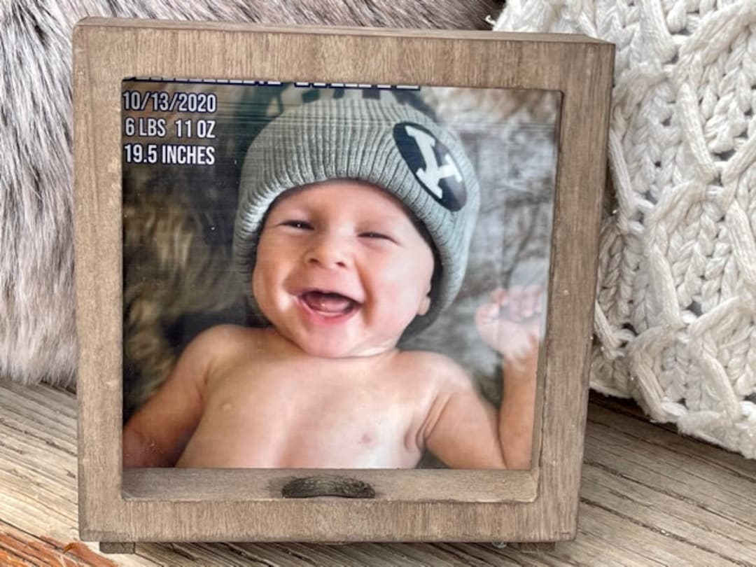 Shadow Box Bank, Custom Piggy Bank, Baby's First Bank, Personalized ...