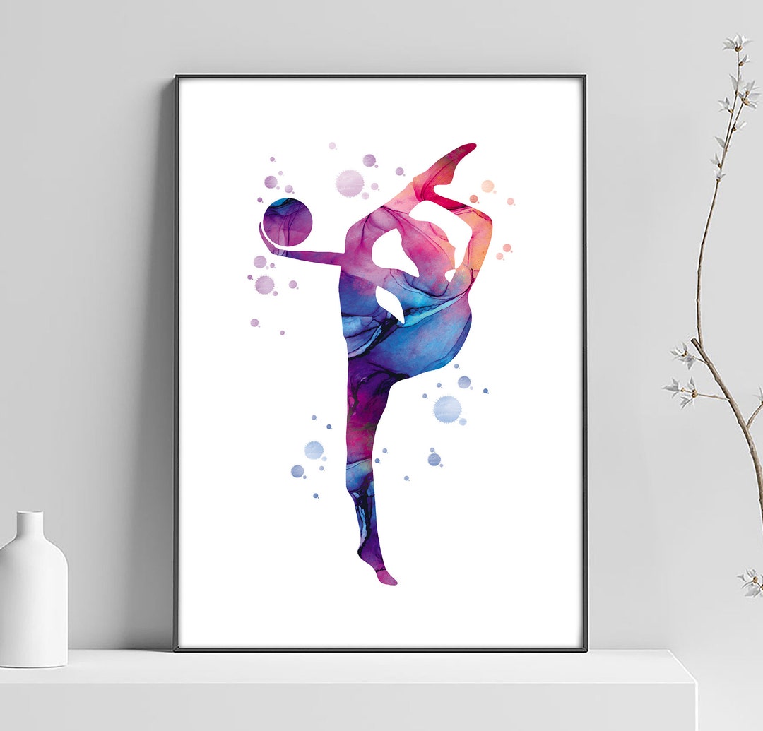 Rhythmic Gymnastics Poster, A3 FORMAT 29.7 X 42 Cm, Dance, GRS Poster ...