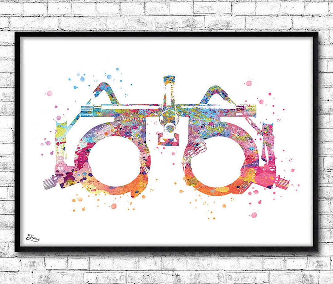Optometry, Optician Poster, Optometrist Gift, Ophthalmology, Medical ...