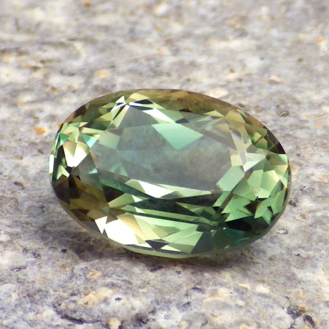 Green Dichroic Oregon Sunstone 4.42 Ct Flawless-For High-End | Etsy