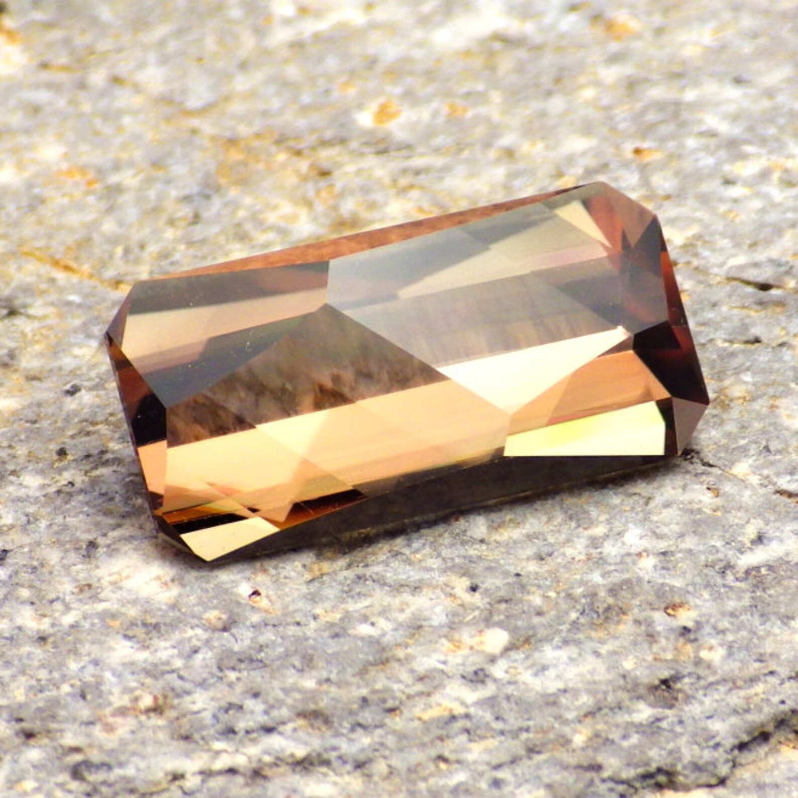 Peach-walnut-orange Oregon Sunstone 5.51 Ct Clarity Vvs1-from - Etsy