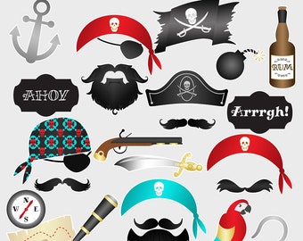 Pirate Photo Booth - Etsy