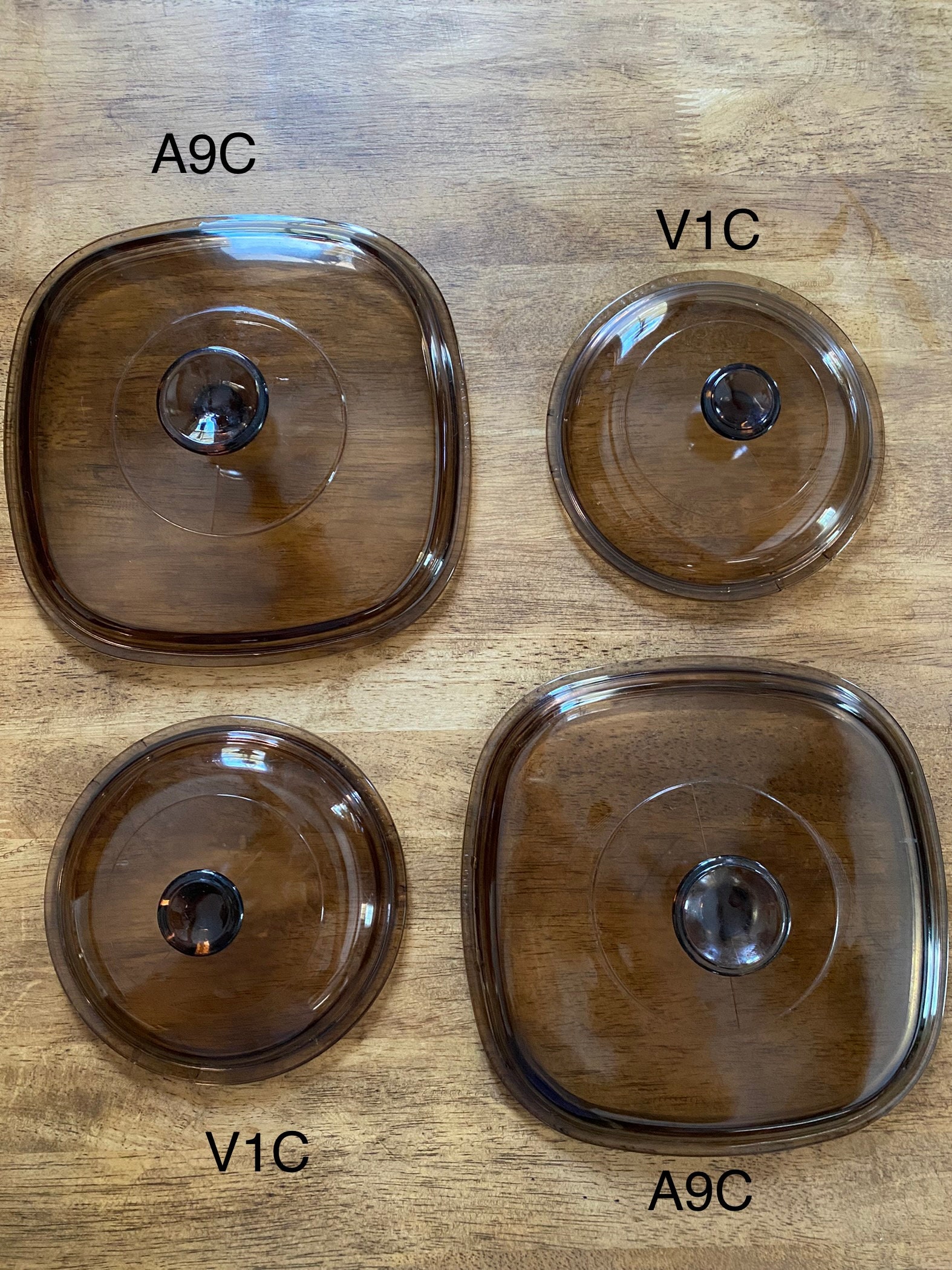 Pyrex Replacement Lids for Corningware and Vision Lines - Etsy