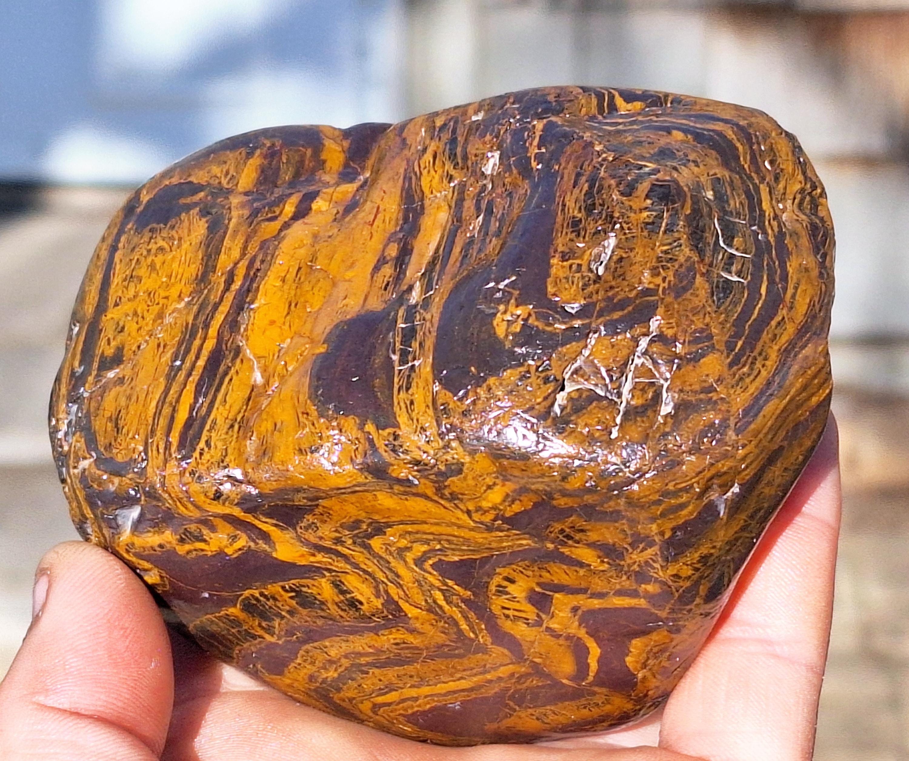 Purple MAGNETIC Genesis Stone Wyoming BIF Banded Ironstone Iron ...