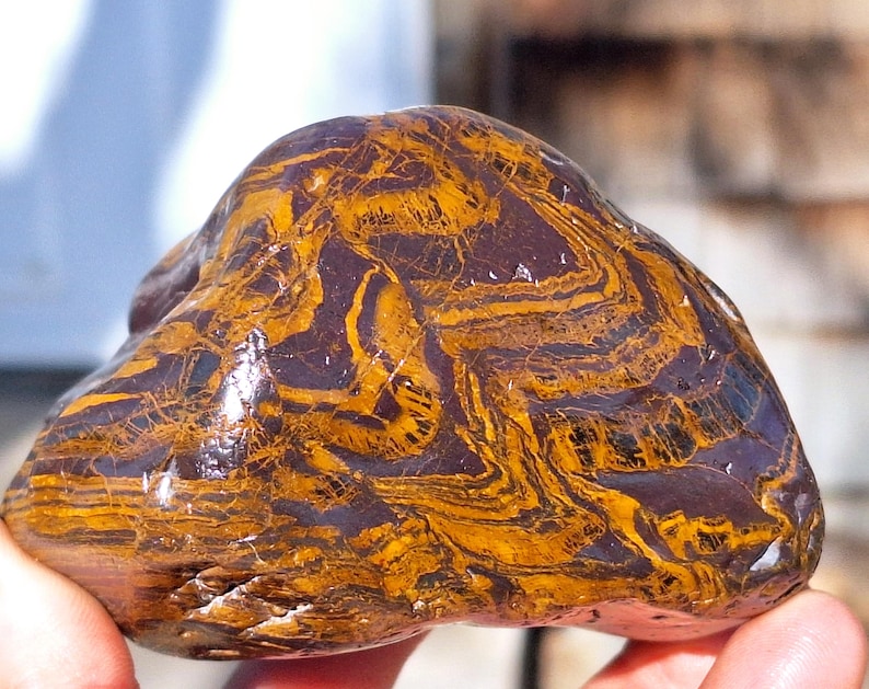 Purple MAGNETIC Genesis Stone Wyoming BIF Banded Ironstone Iron ...