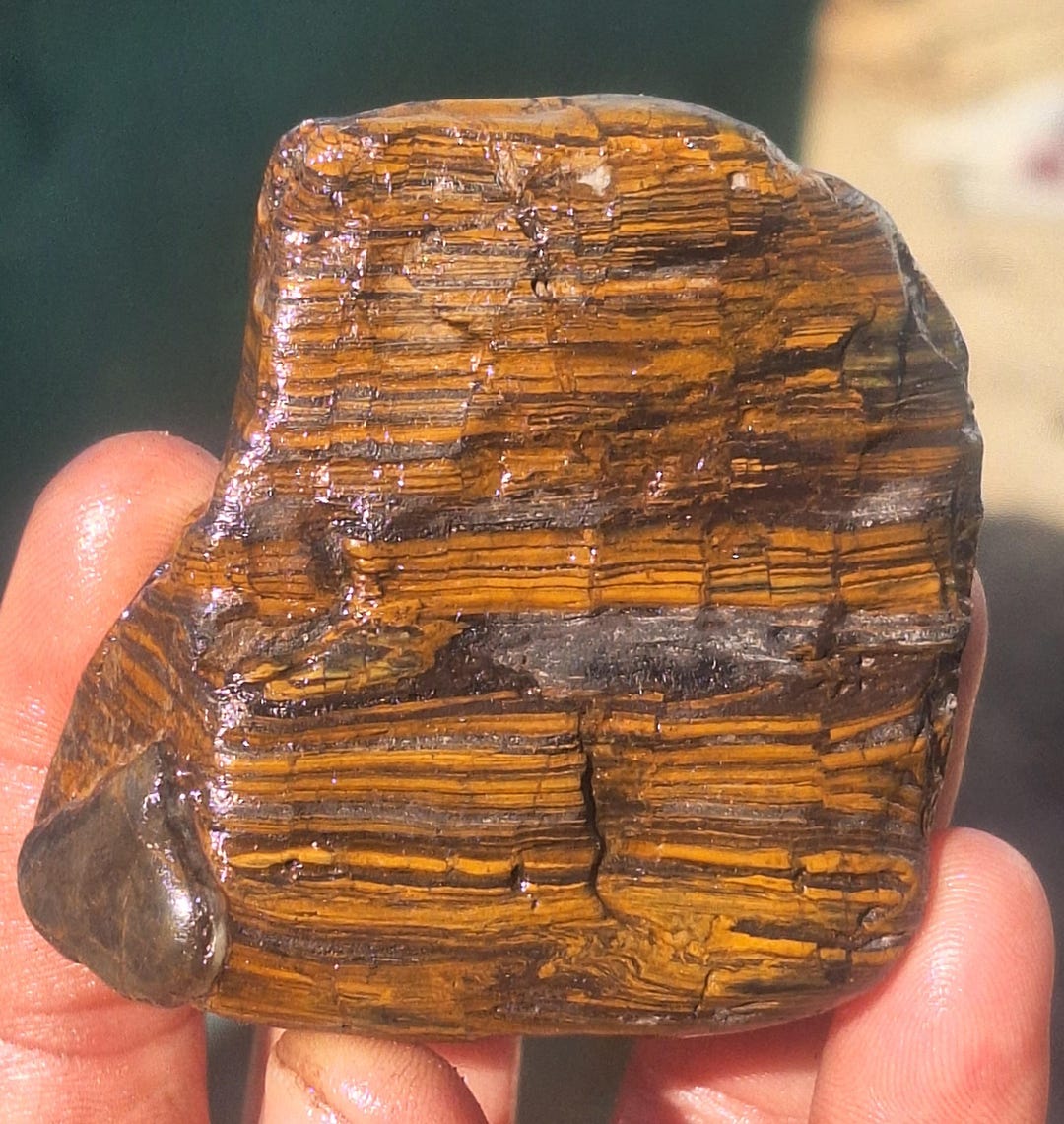 MAGNETIC Genesis Stone T07 Wyoming BIF Banded Ironstone Iron Hematite ...