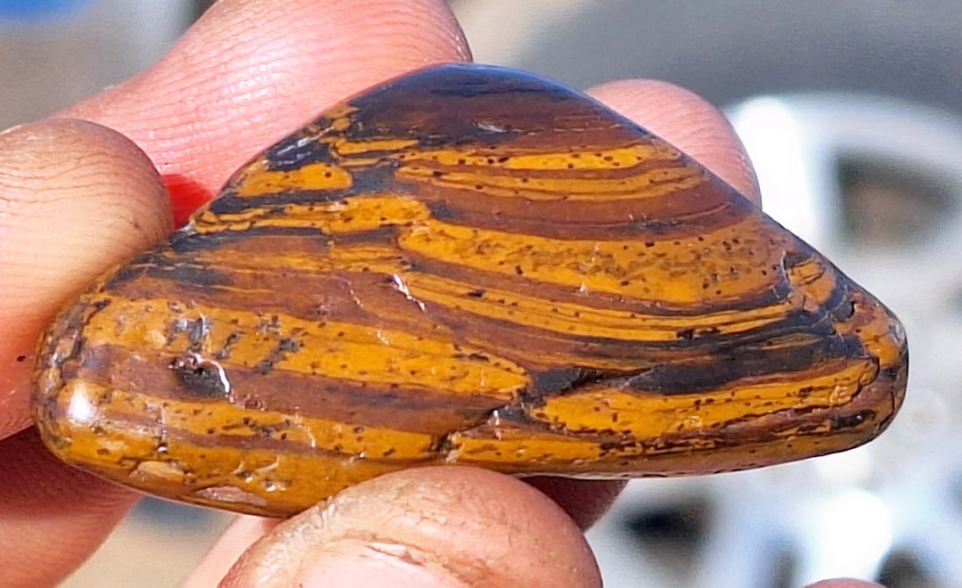 C36 MAGNETIC Genesis Stone Wyoming BIF Banded Ironstone Magnetite ...