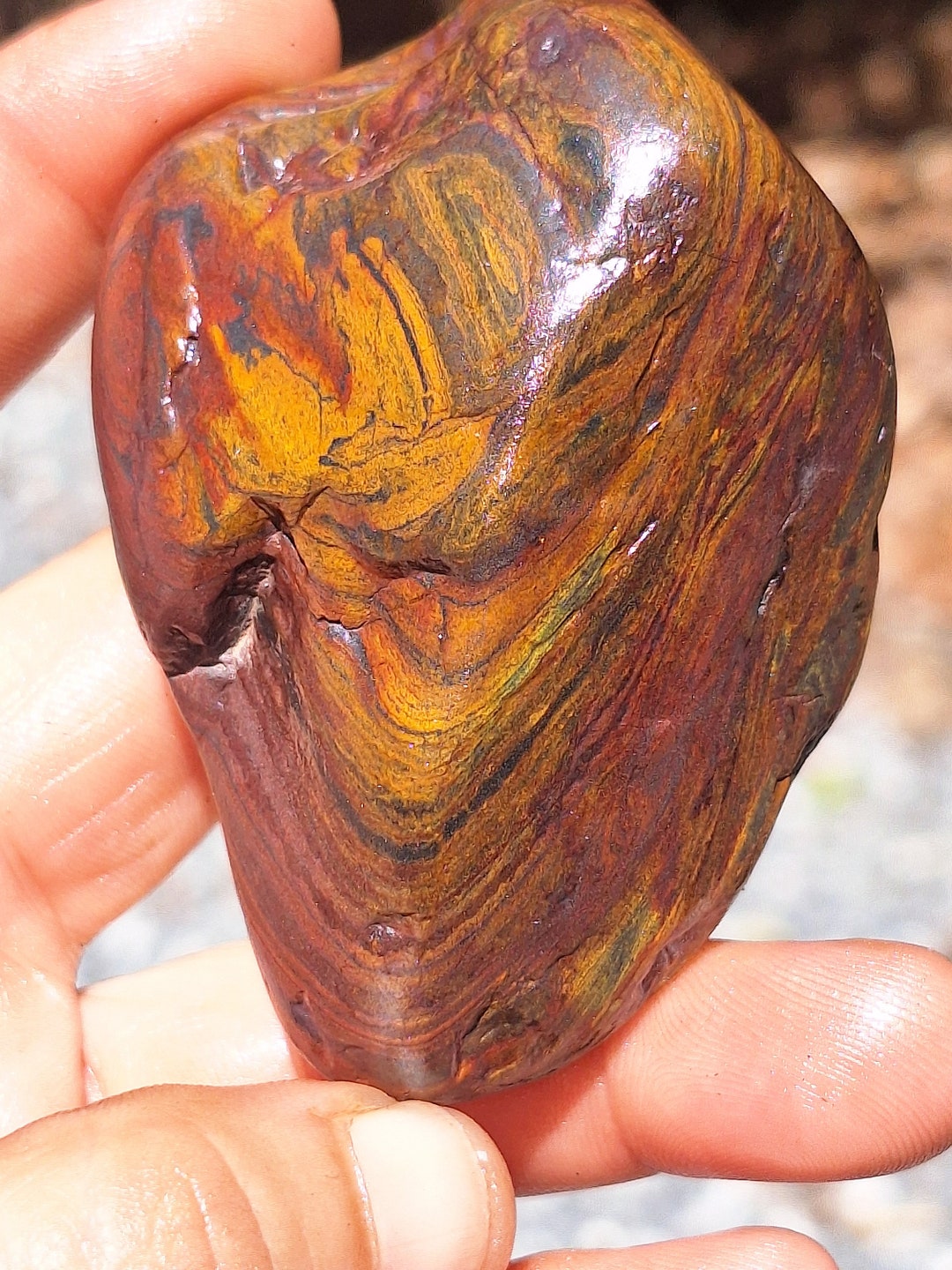 SC91 MAGNETIC Genesis Stone Wyoming BIF Banded Ironstone Jasperite ...