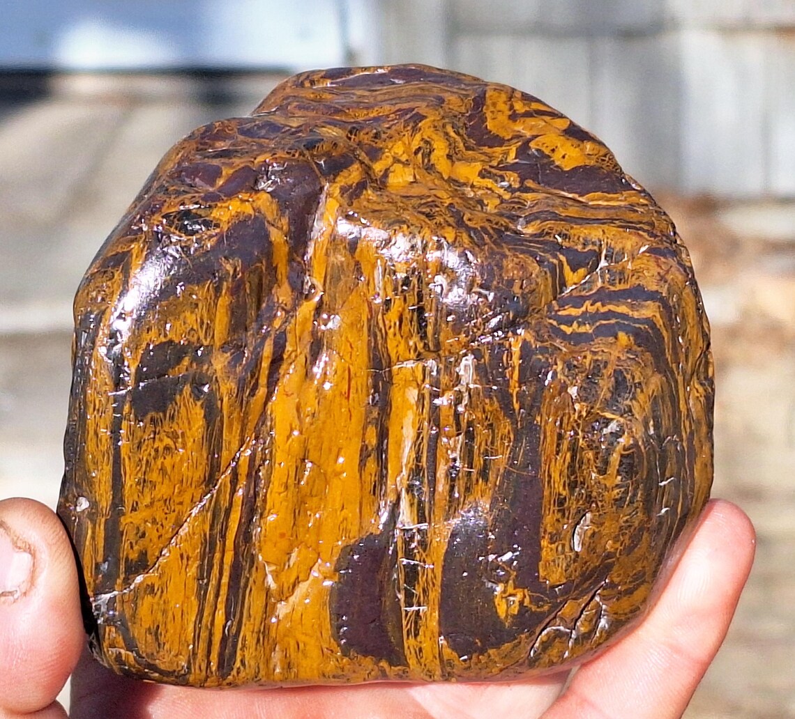 Purple MAGNETIC Genesis Stone Wyoming BIF Banded Ironstone Iron ...