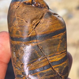 MAGNETIC Genesis Stone T01 Wyoming BIF Banded Ironstone Iron Hematite ...