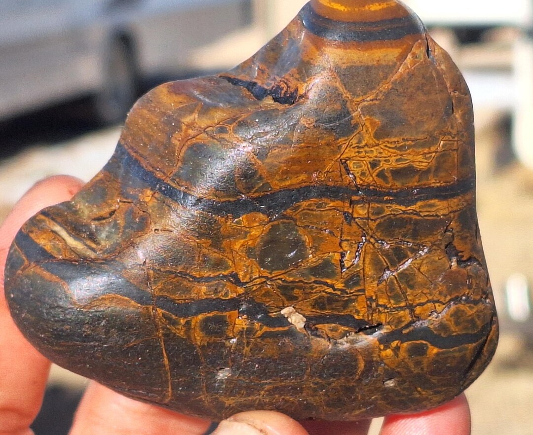 MAGNETIC Genesis Stone T01 Wyoming BIF Banded Ironstone Iron Hematite ...