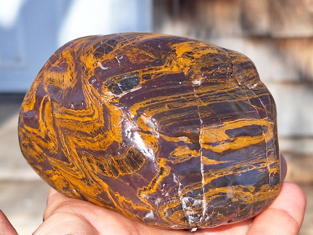 Purple MAGNETIC Genesis Stone Wyoming BIF Banded Ironstone Iron ...