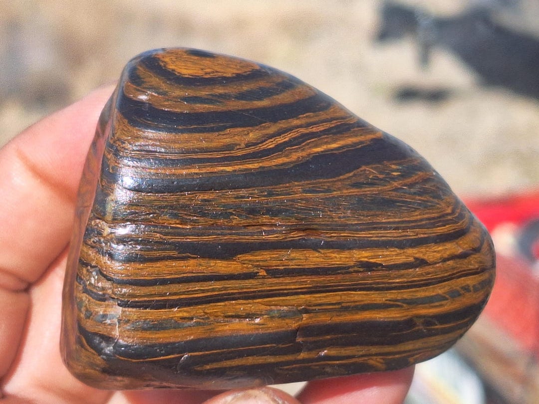 Genesis Stone Wyoming BIF Banded Ironstone Formation Magnetic Iron ...