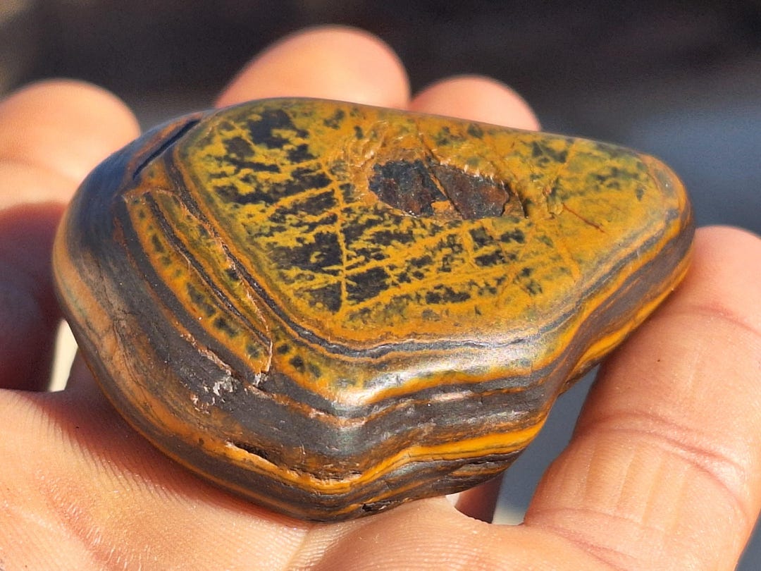 MAGNETIC Genesis Stone Wyoming BIF Banded Ironstone Iron Hematite ...
