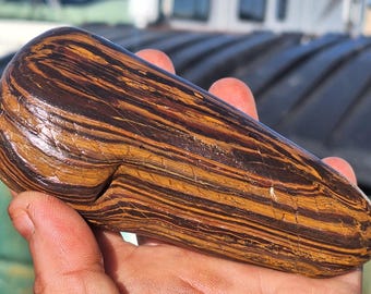 Joseph Smith SEER STONE Genesis Stone Wyoming BIF Banded Ironstone Iron ...