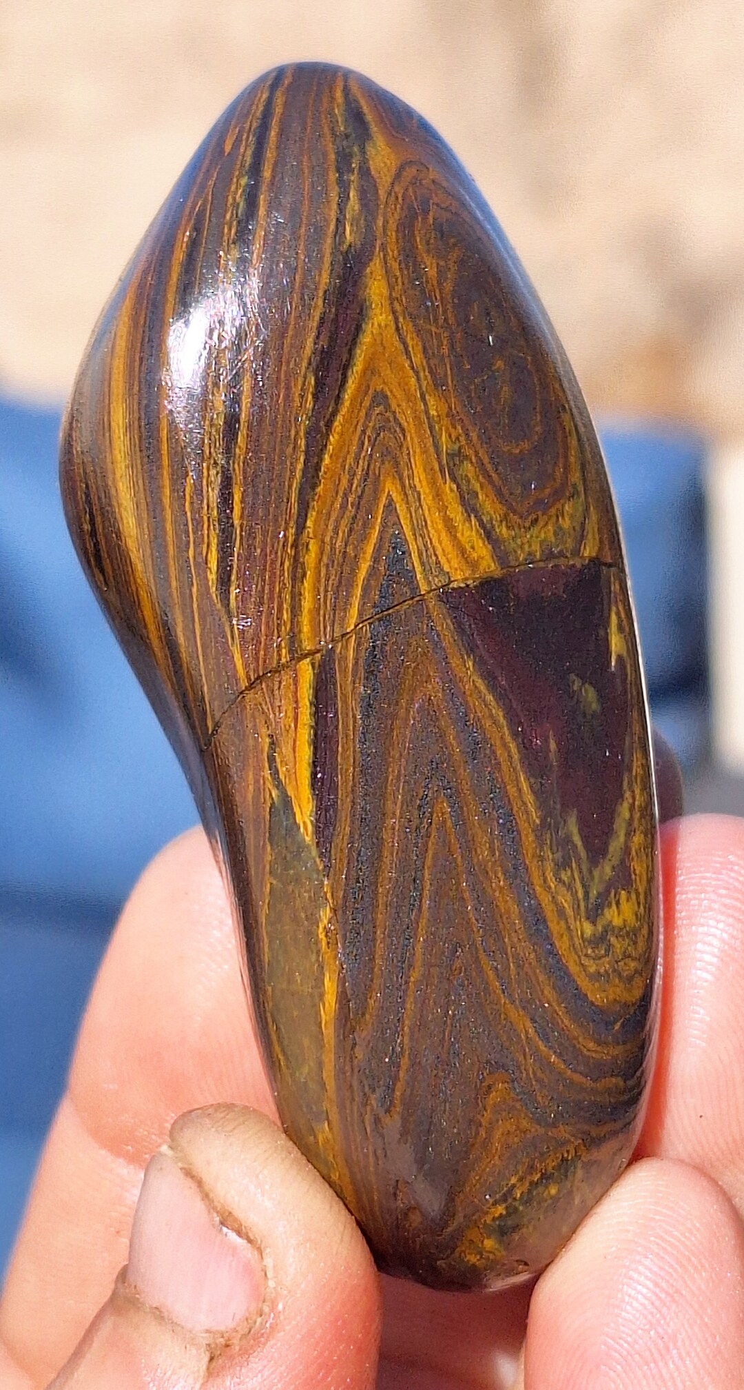 C18 MAGNETIC Genesis Stone Wyoming BIF Banded Ironstone Magnetite ...