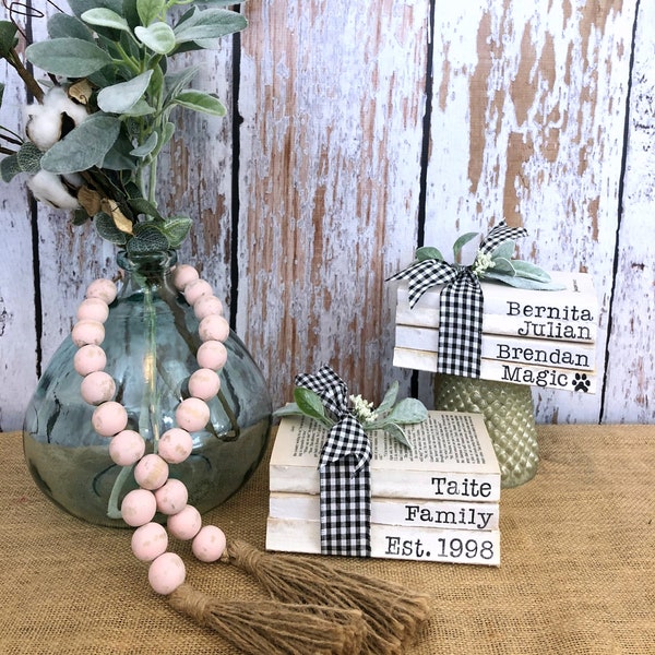 Stamped Books - Etsy