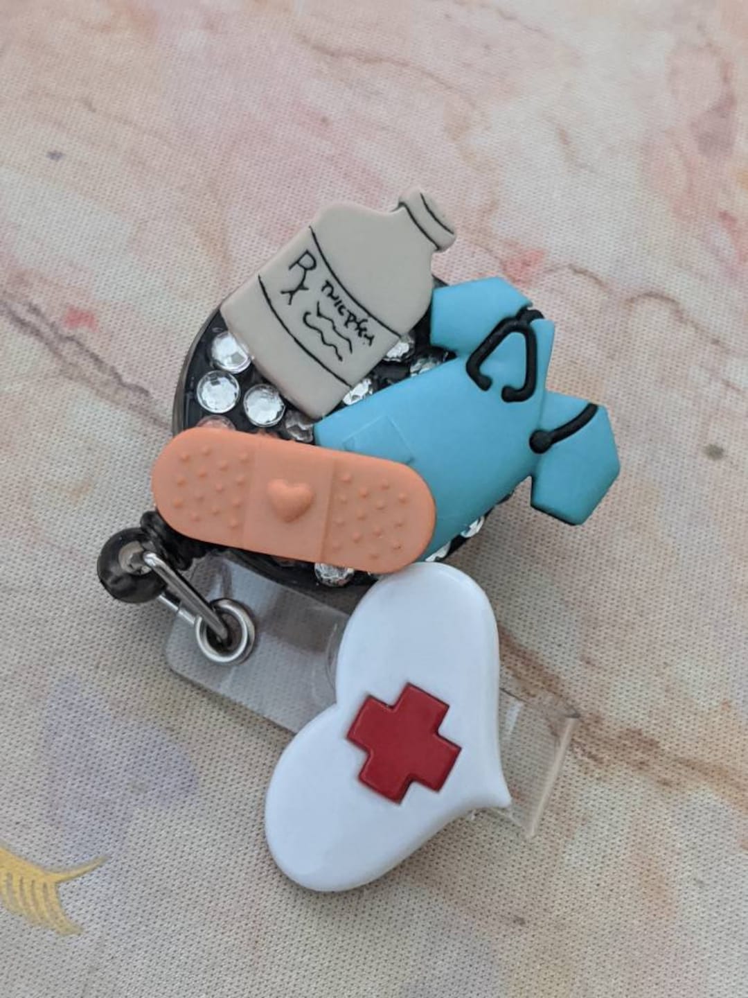 Medical Work Badge Reel\nurse Badge ID\CMA Badge Reel\medical Assistant ...