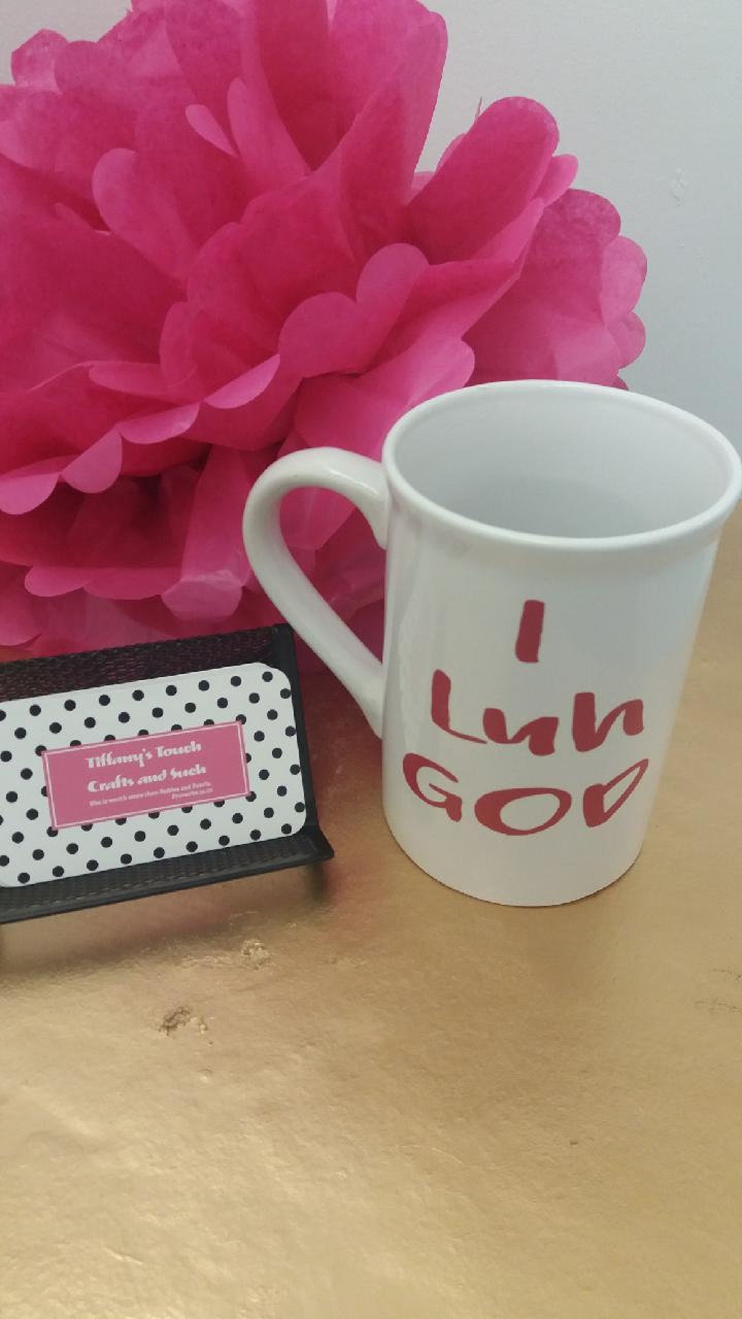 I Luh GOD/I love GOD/ personalized coffee mug/I luh GOD coffee mug ...
