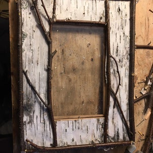 Birch Bark Picture Frame - Etsy
