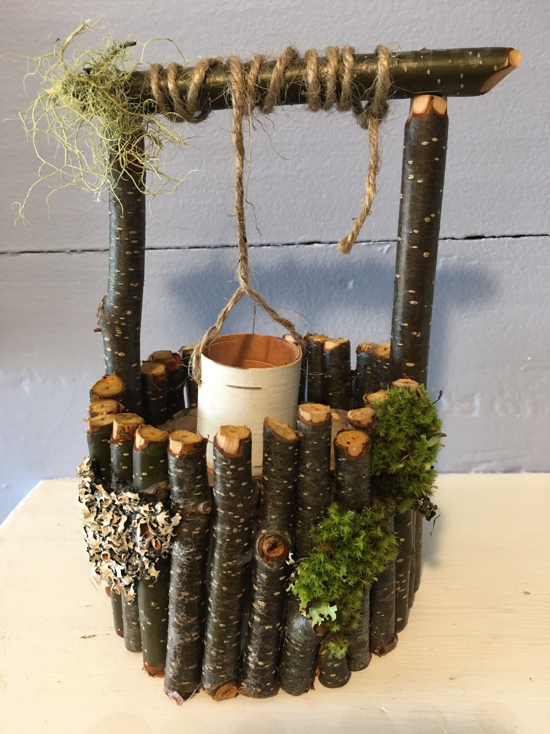 Fairy Garden Wishing Well Garden Gate Whimsical Garden | Etsy