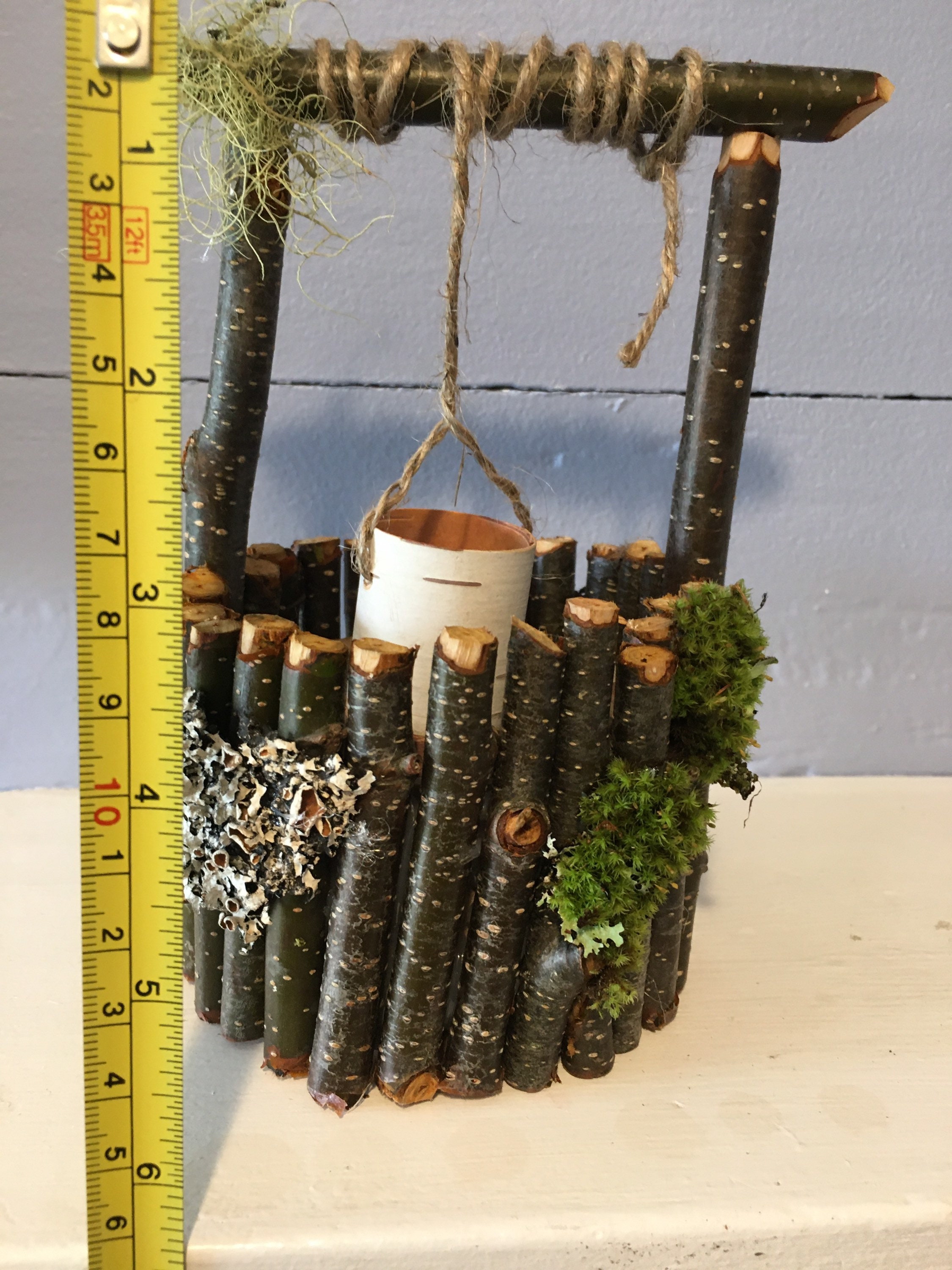 Fairy Garden Wishing Well Garden Gate Whimsical Garden | Etsy