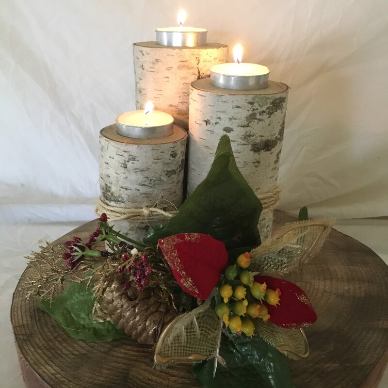 Birch Bark Candles - Etsy
